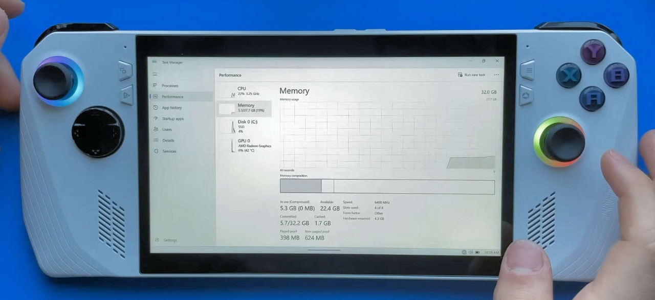 ROG Ally: raggiunti i 32GB di RAM con una mod - Morethantech