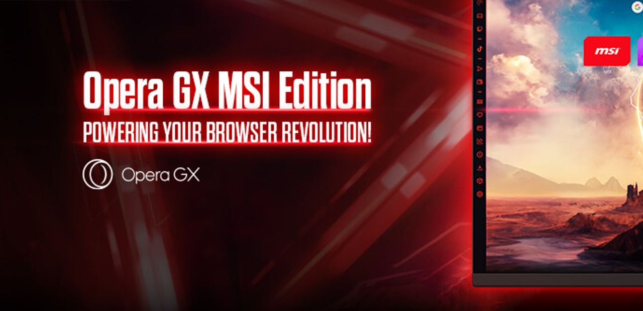 MSI: browser GX MSI Edition annunciato al CES 2024 in collaborazione con Opera - Morethantech