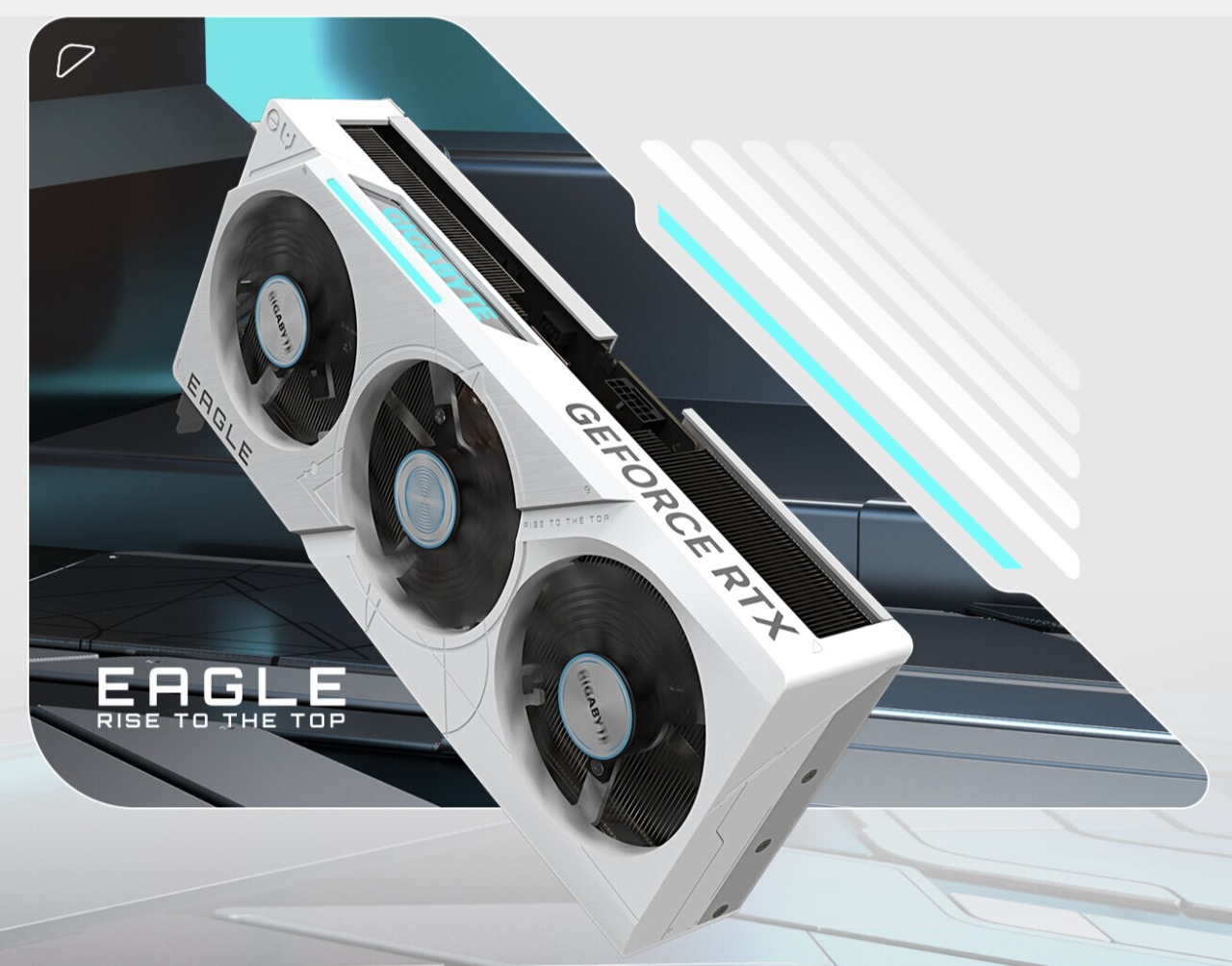 GIGABYTE: mostrate le nuove RTX 40 EAGLE OC ICE - Morethantech