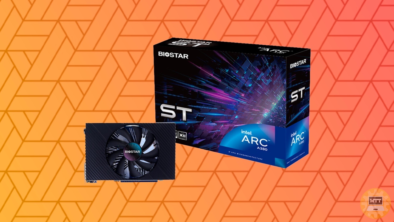 Intel Arc A380: BIOSTAR ha annunciato la nuova custom ST - Morethantech
