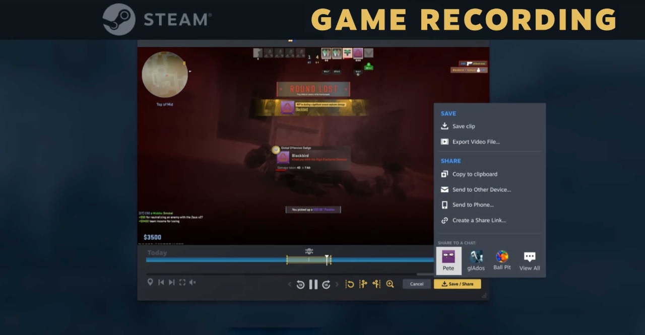 Steam Recording: cos'è e come funziona - Morethantech