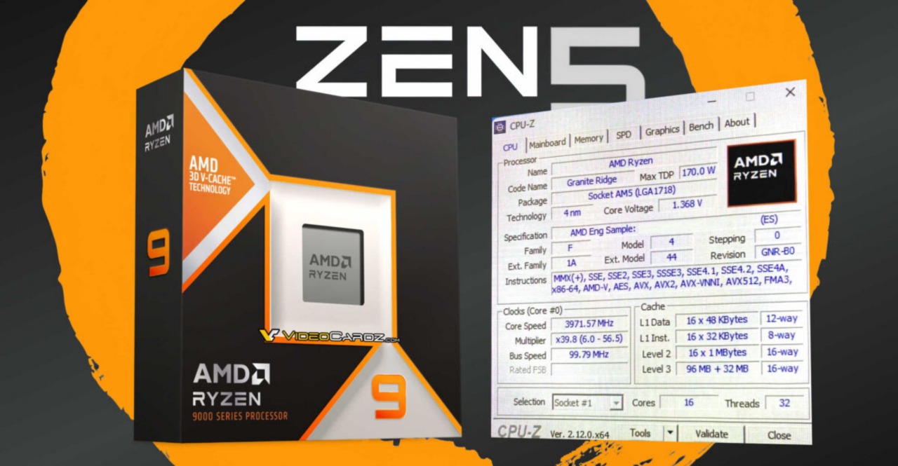 AMD Ryzen 9 9950X3D: trapelate in rete le prime specifiche - Morethantech