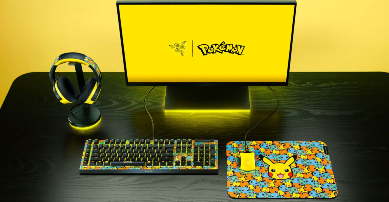 Razer presenta una linea di accessori PC a tema Pokémon - Morethantech